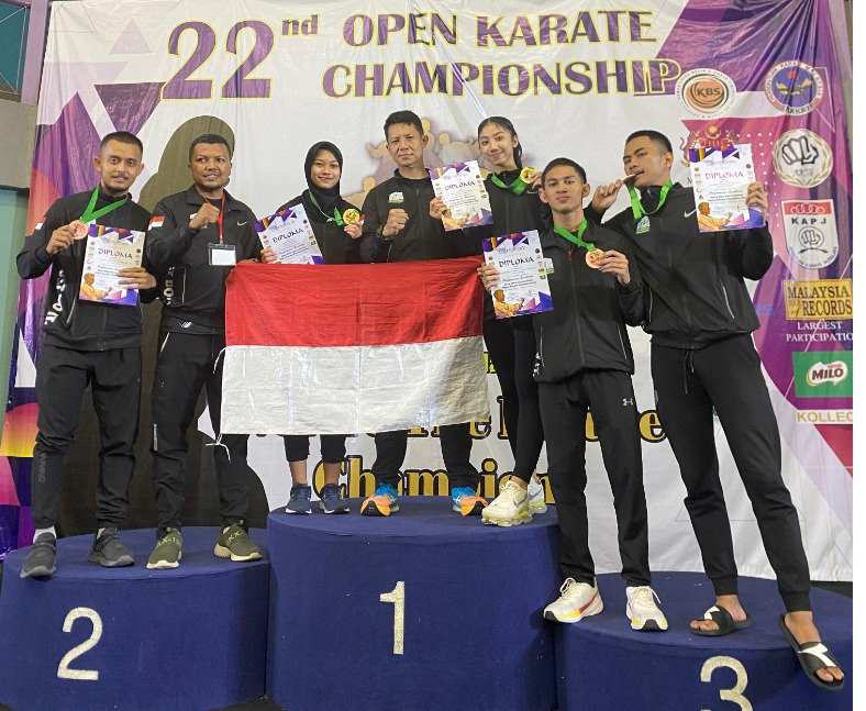 Atlet Karate Aceh Rebut Lima Medali Kejuaraan Internasional Malaysia ...