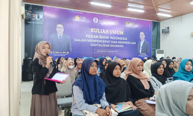 FEB USK-BI Bahas Rupiah Berdaulat dan QRIS - Sudut Berita