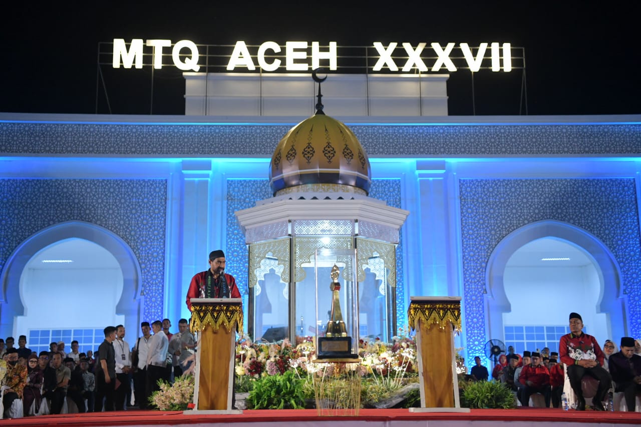 MTQ ke-37 Tingkat Provinsi Aceh di Pidie Jaya Resmi Dibuka - Sudut Berita